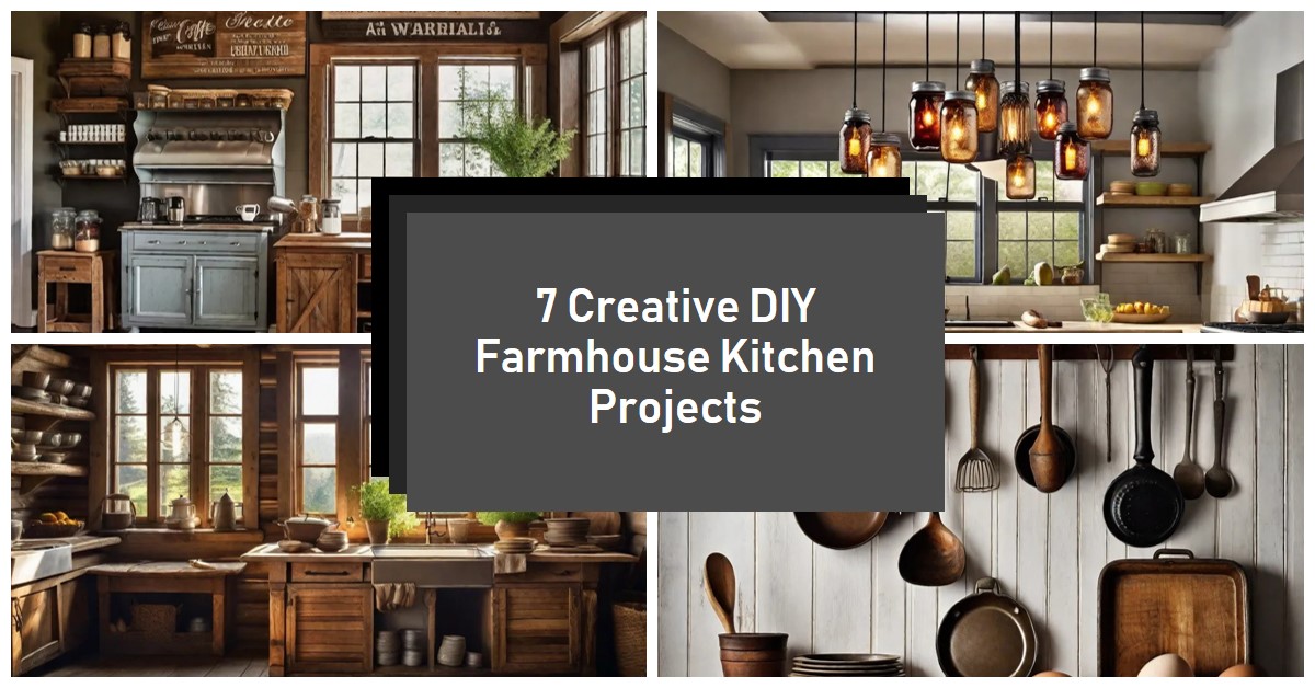 7 Creative DIY Farmhouse Kitchen Projects for a Rustic Touch - Home ...