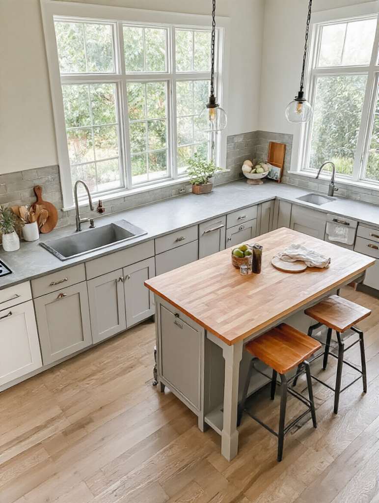 20 Kitchen Island Ideas to Truly Nourish Your Home and Your Health ...